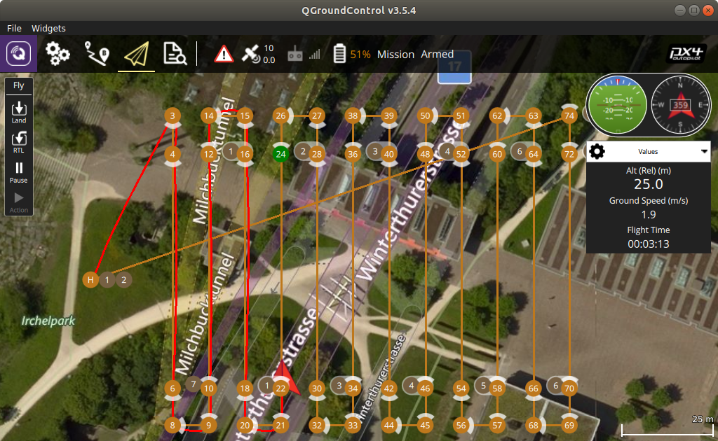 [Local Planner] Notable off-course flight during survey mission · Issue #491 · PX4/PX4-Avoidance ...