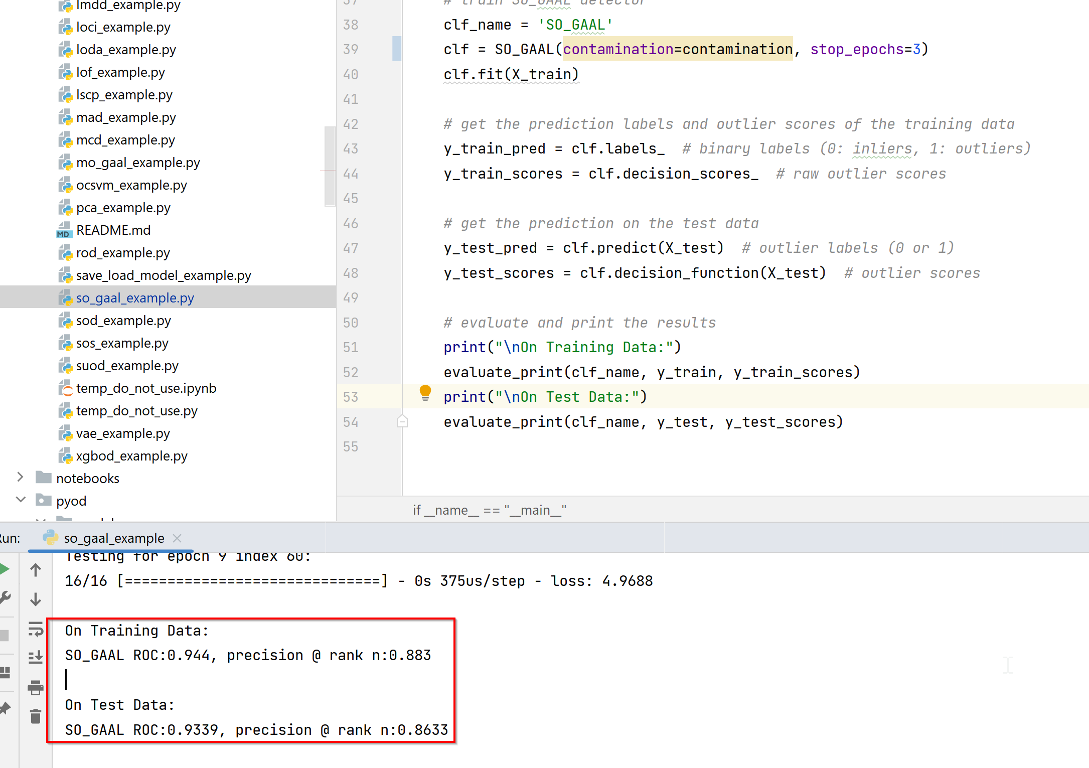 Wrong Label on method SOGAAL and MOGAAL · Issue #237 · yzhao062/pyod ...