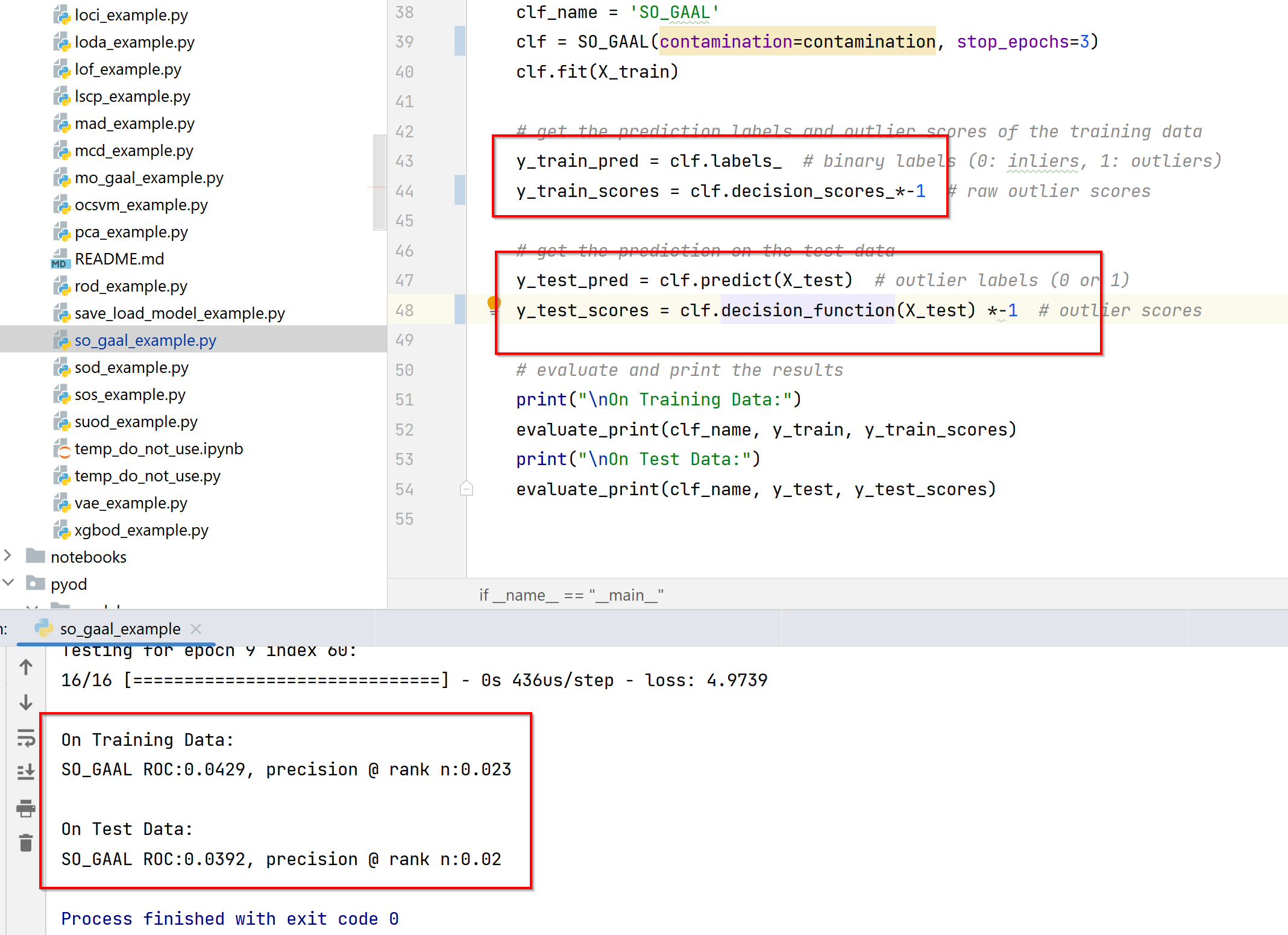 Wrong Label on method SOGAAL and MOGAAL · Issue #237 · yzhao062/pyod ...