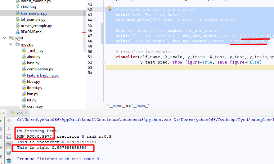 AUC Score & Precision score are different why not same? · Issue #2 ...