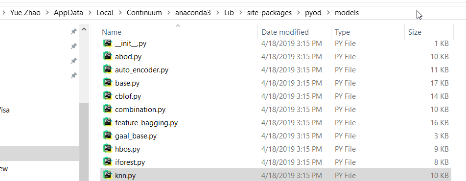 KNN Mahalanobis distance error · Issue #23 · yzhao062/pyod · GitHub