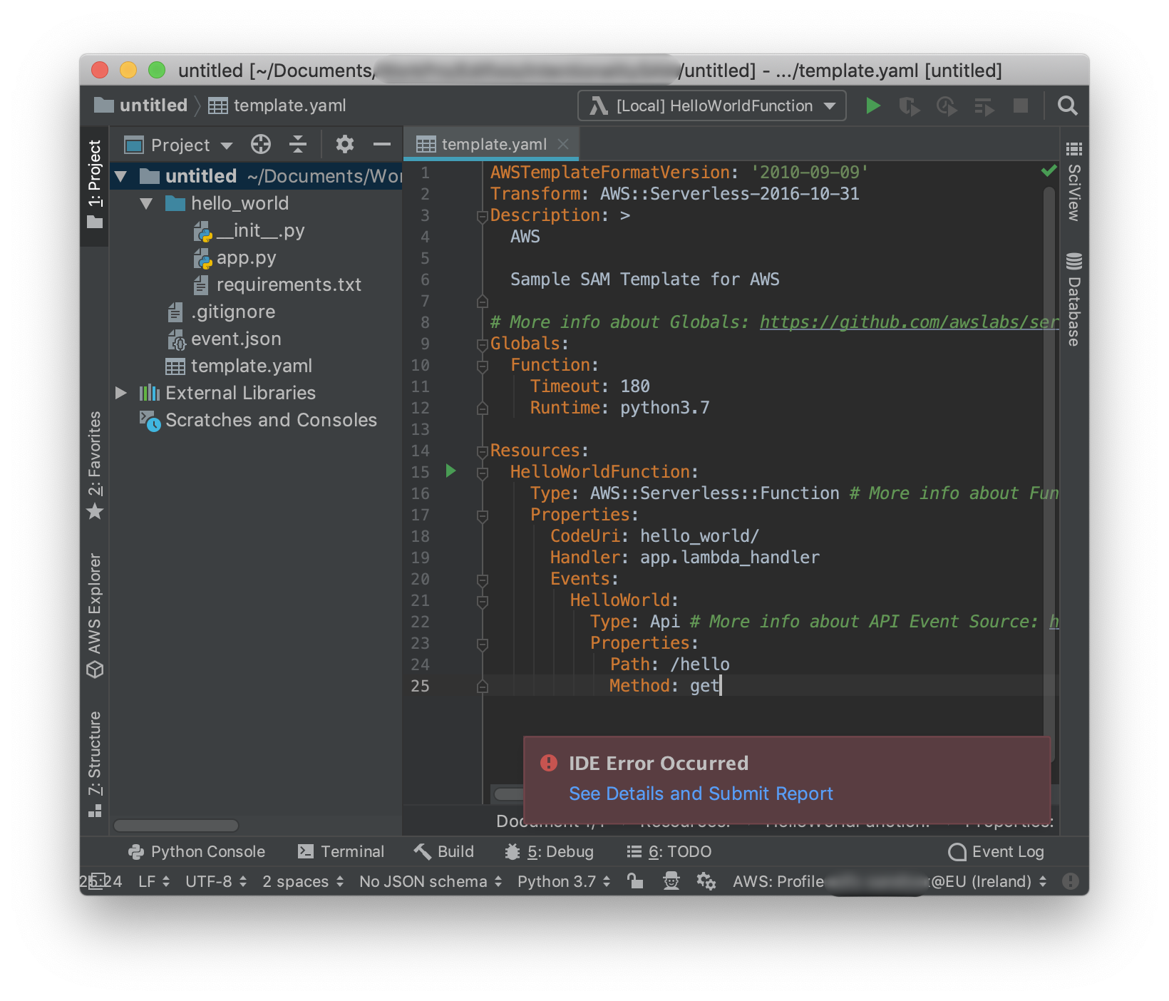 Globals Runtime and Handler raise a java.lang.IllegalArgumentException ...