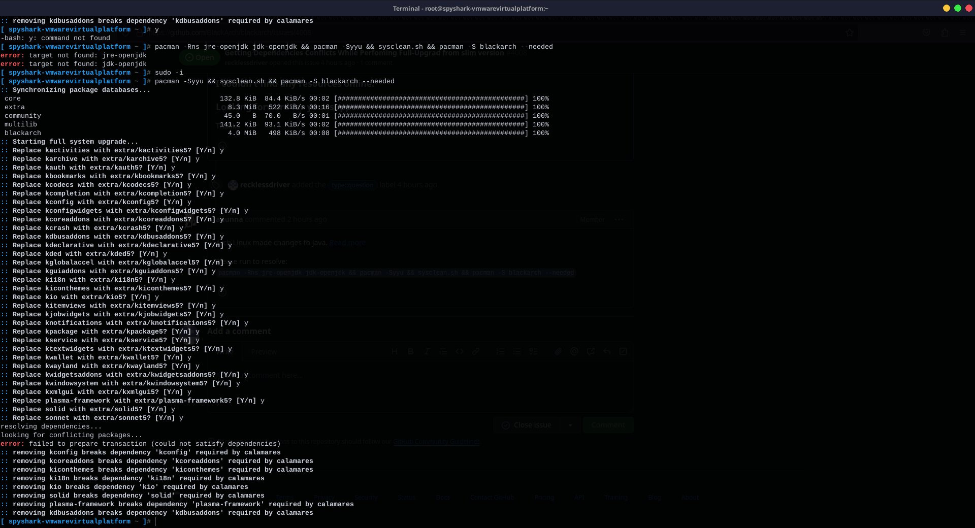 Getting Dependencies Conflicts While Perfoming Full-Upgrad from slim ...