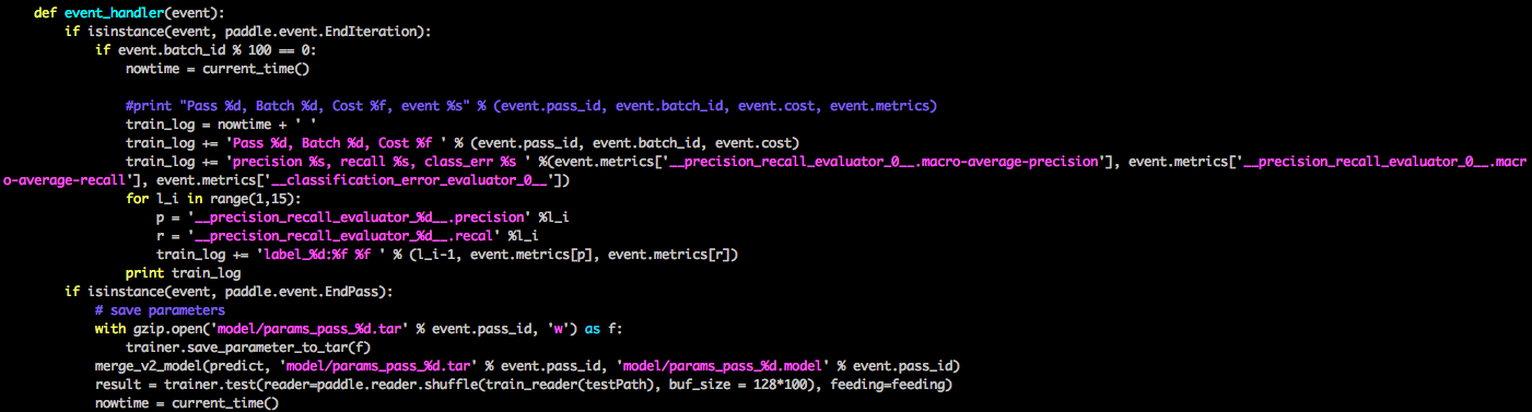 [paddle v2] 训练中的测试集结果 与 使用模型预测的测试集结果不一致问题 · Issue #I3DQ7G · PaddlePaddle/Paddle - Gitee.com