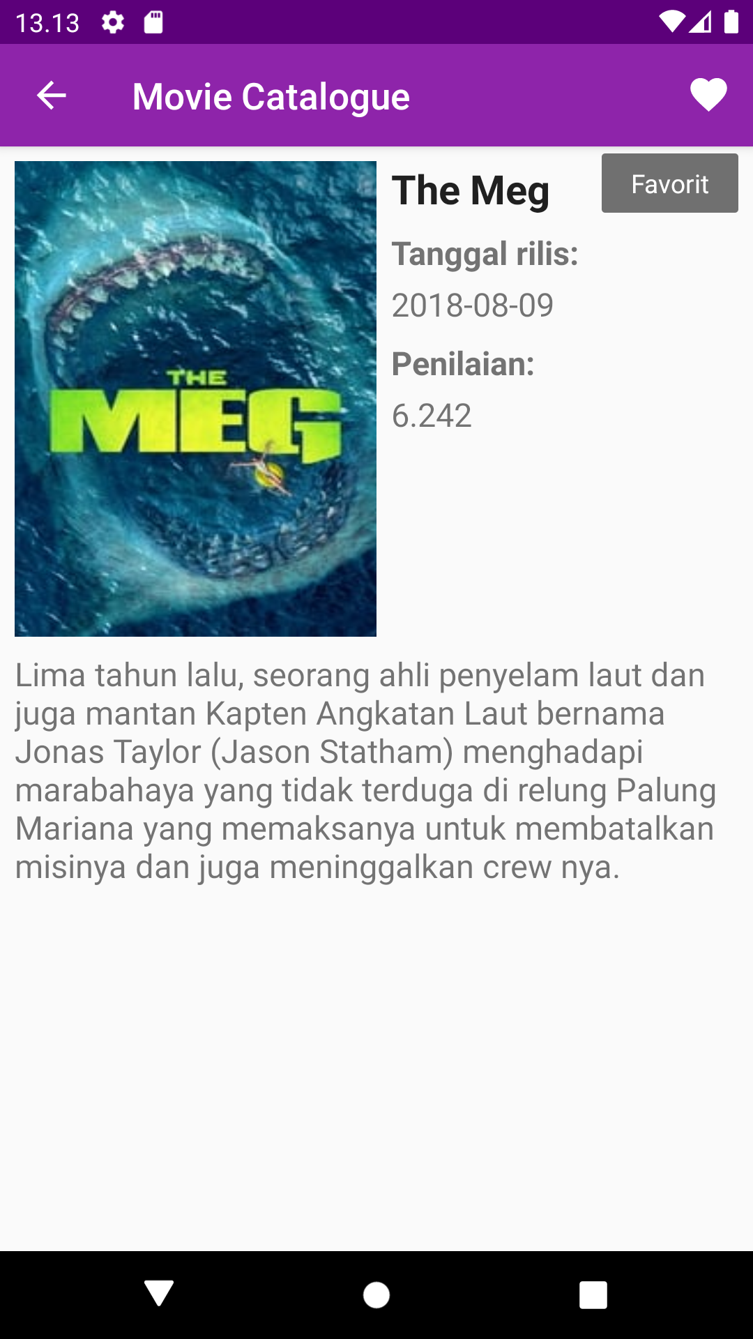 GitHub - Fatimazza/MovieCatalogue: Movie Catalogue Android Native App