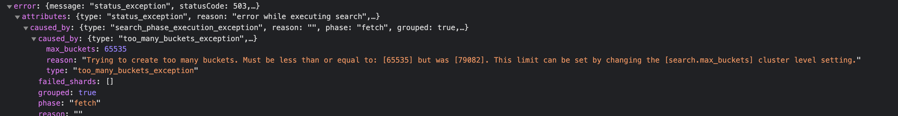 [Lens] Show Elasticsearch error in workspace · Issue #94425 · elastic/kibana · GitHub
