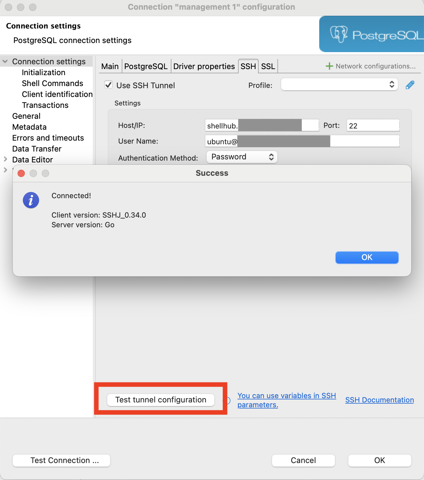 Ssh Tunneling Test Returns Normal Response Even With Incorrect Password · Issue 3240 · Shellhub