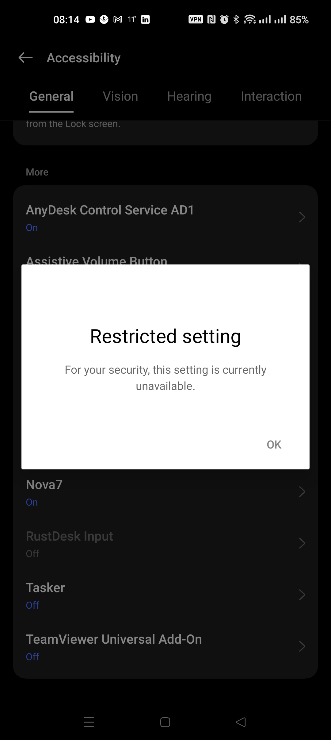 Impossible to get Android input permission on RustDesk Nightly release 12 April 2023 · Issue ...