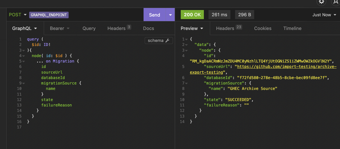 Return Databaseid In All Gql Calls · Issue 675 · Githubgh Gei · Github 3555