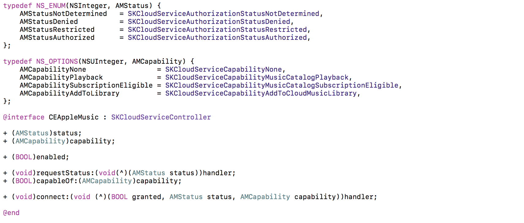 GitHub - cameronehrlich/CEAppleMusic: A simple wrapper that simplifies working with Apple Music ...