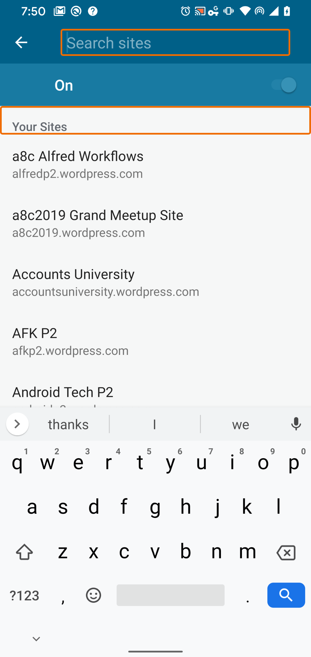 Accessibility: Notification Settings · Issue #10736 · wordpress-mobile/WordPress-Android · GitHub