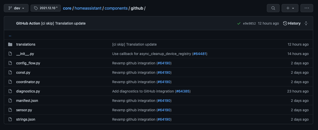 New Github integration doesnt import yaml repositories · Issue #64547 ...