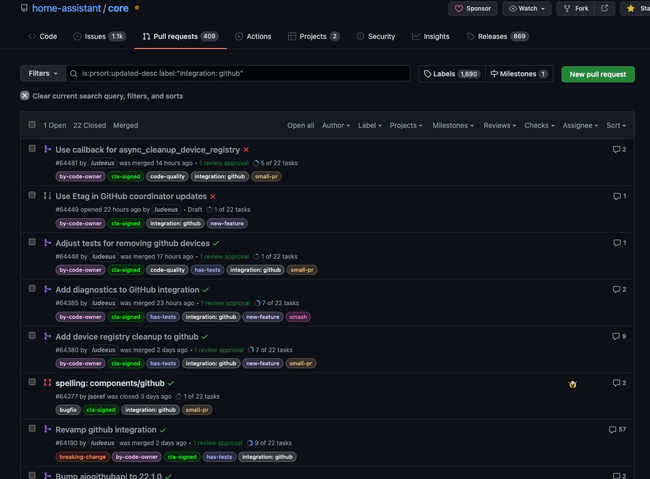 New Github integration doesnt import yaml repositories · Issue #64547 ...