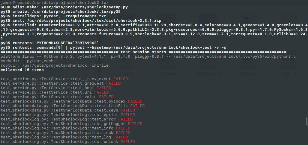 Modulation of Sherlock by knijam · Pull Request #112 · sherlock-project/sherlock · GitHub