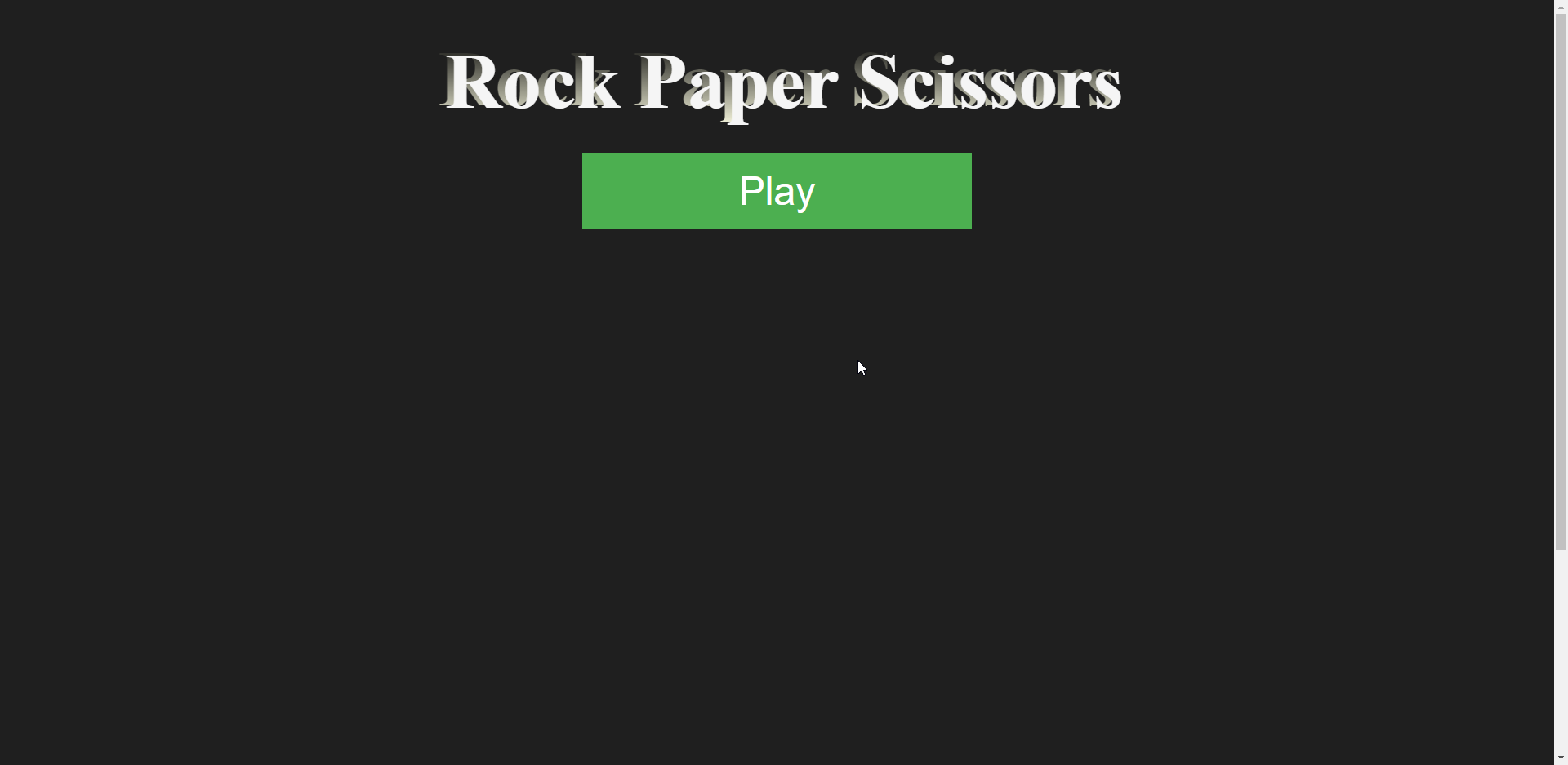 GitHub - kalvink/JS-Rock-Paper-Scissors