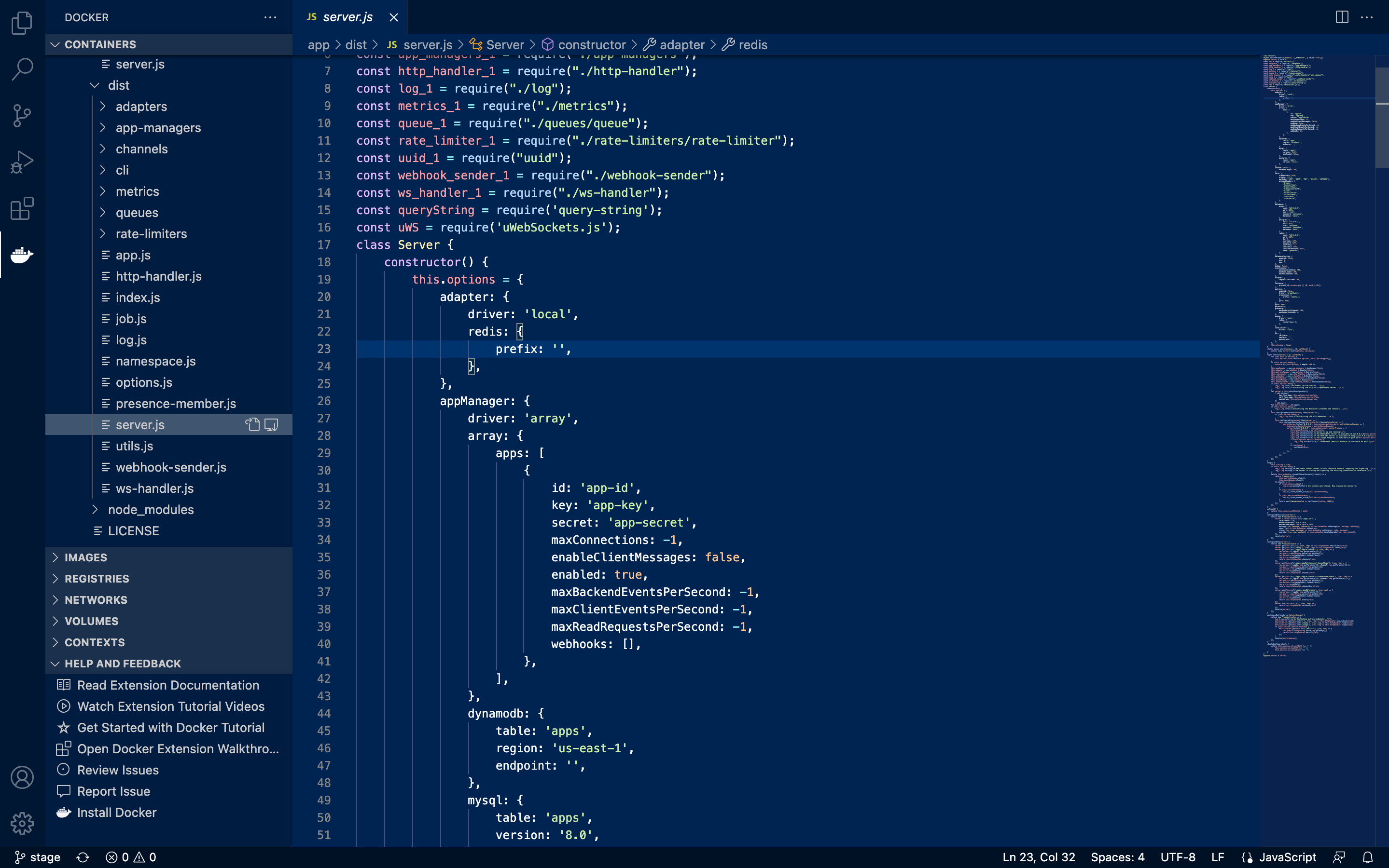 How to use config file with docker? · Issue #354 · soketi/soketi · GitHub