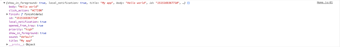 Local notification not displaying in React Native Android App · Issue #723 · invertase/react ...