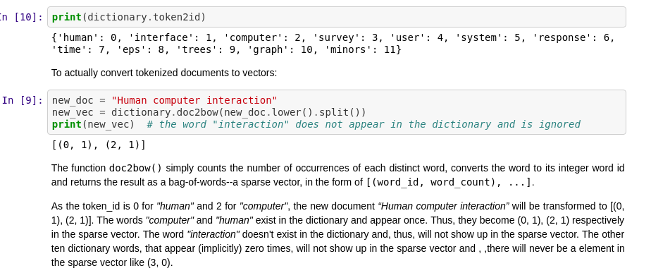 Documentation issue: mistyped · Issue #2338 · piskvorky/gensim · GitHub