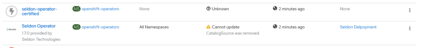 Openshift CRC install · Issue #3161 · SeldonIO/seldon-core · GitHub
