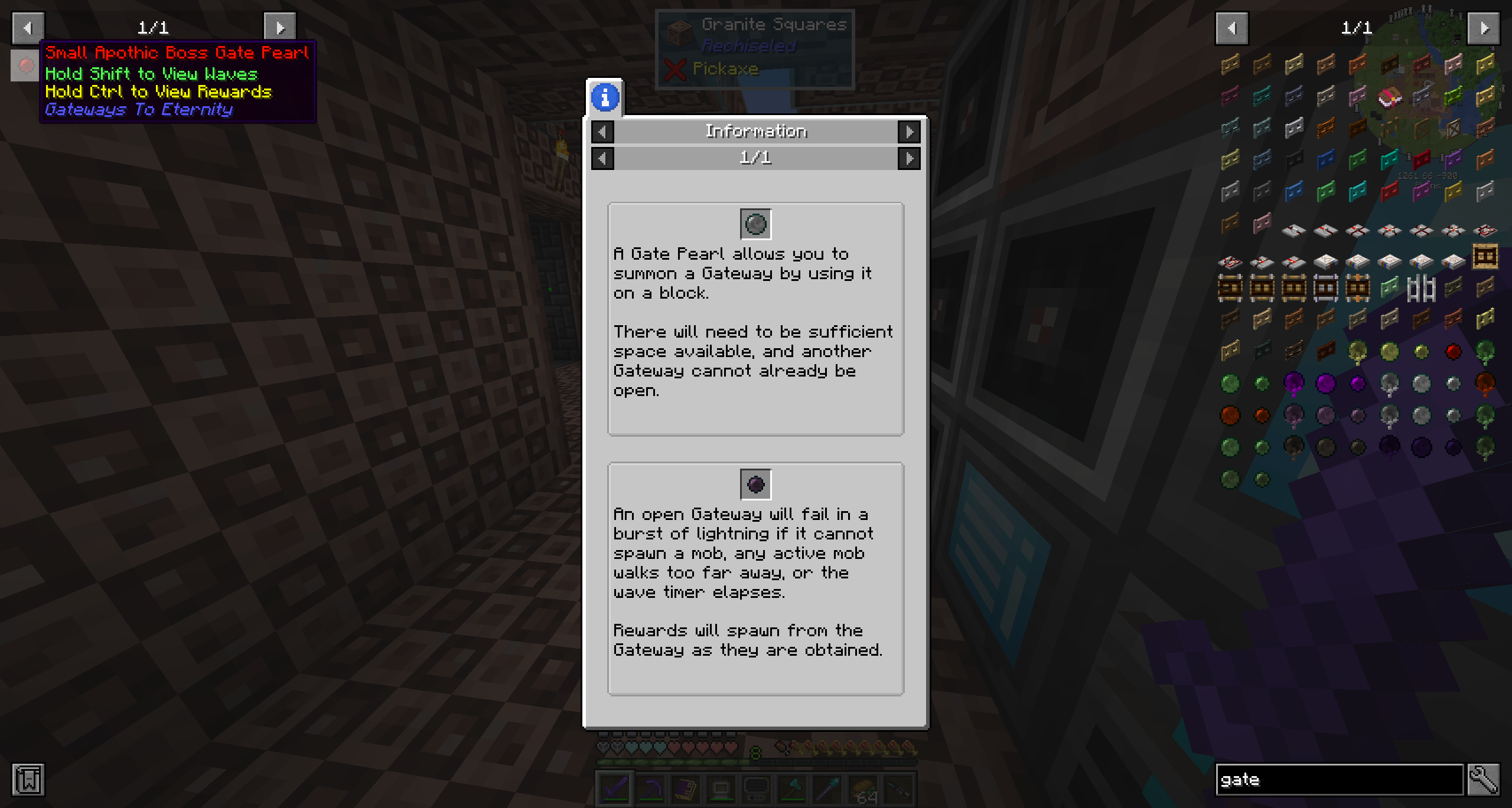 No Recipe For Apothic Boss Gate From Gateway Mod · Issue 4251 · Ftbteamftb Modpack Issues · Github