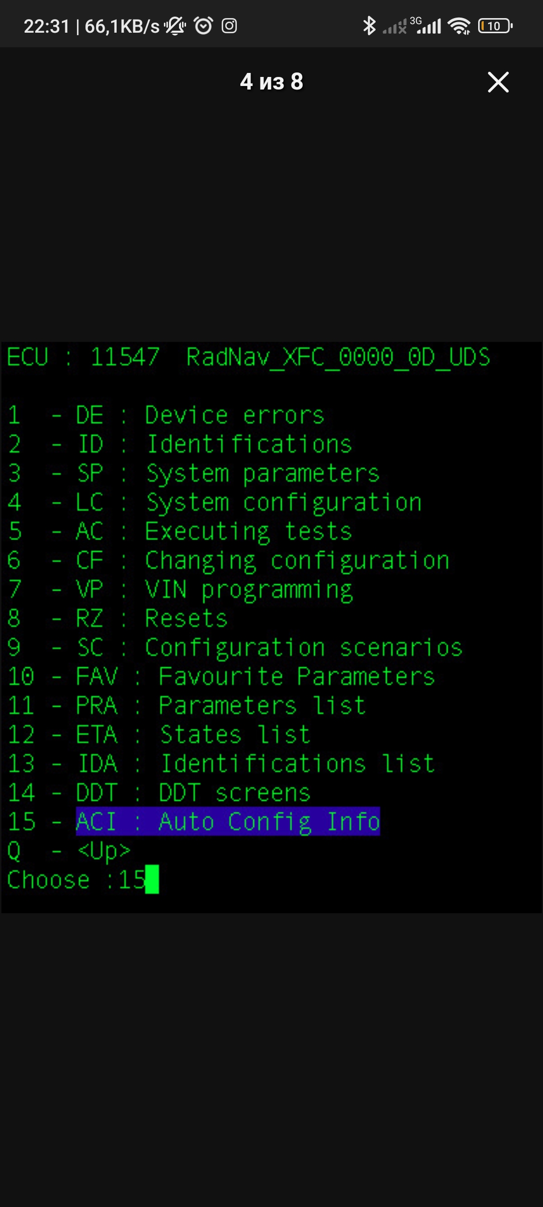 HELP!!! "Please add EOL settings" after Configuration Reset - PLEASE HELP!!!! · cedricp ddt4all ...