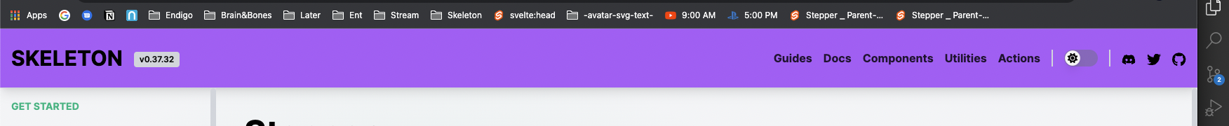 css background dark fails to load custom setting. · Issue #221 · skeletonlabs/skeleton · GitHub