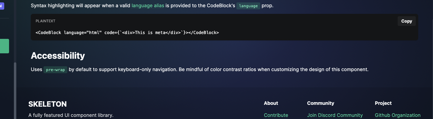 Prose code blocks have hard to read text in light mode (using primary-800) · Issue #409 ...