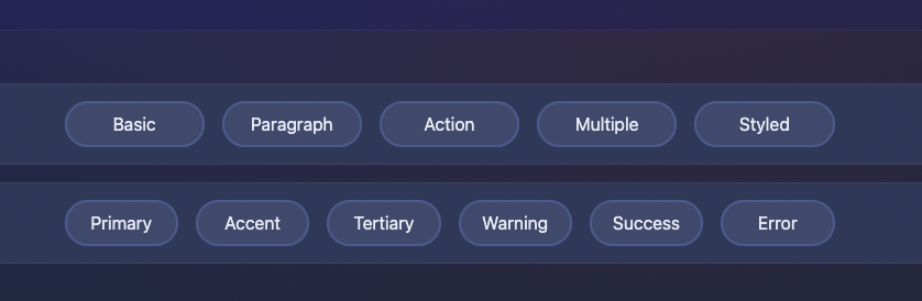 Toasts: Add canned preset options like success, error, etc · Issue #682 · skeletonlabs/skeleton ...