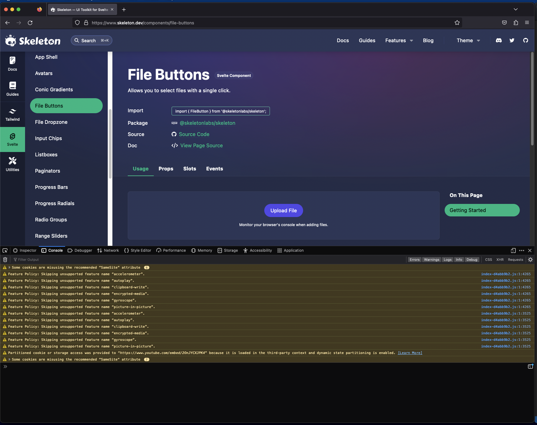 Uncaught type error · Issue #854 · skeletonlabs/skeleton · GitHub