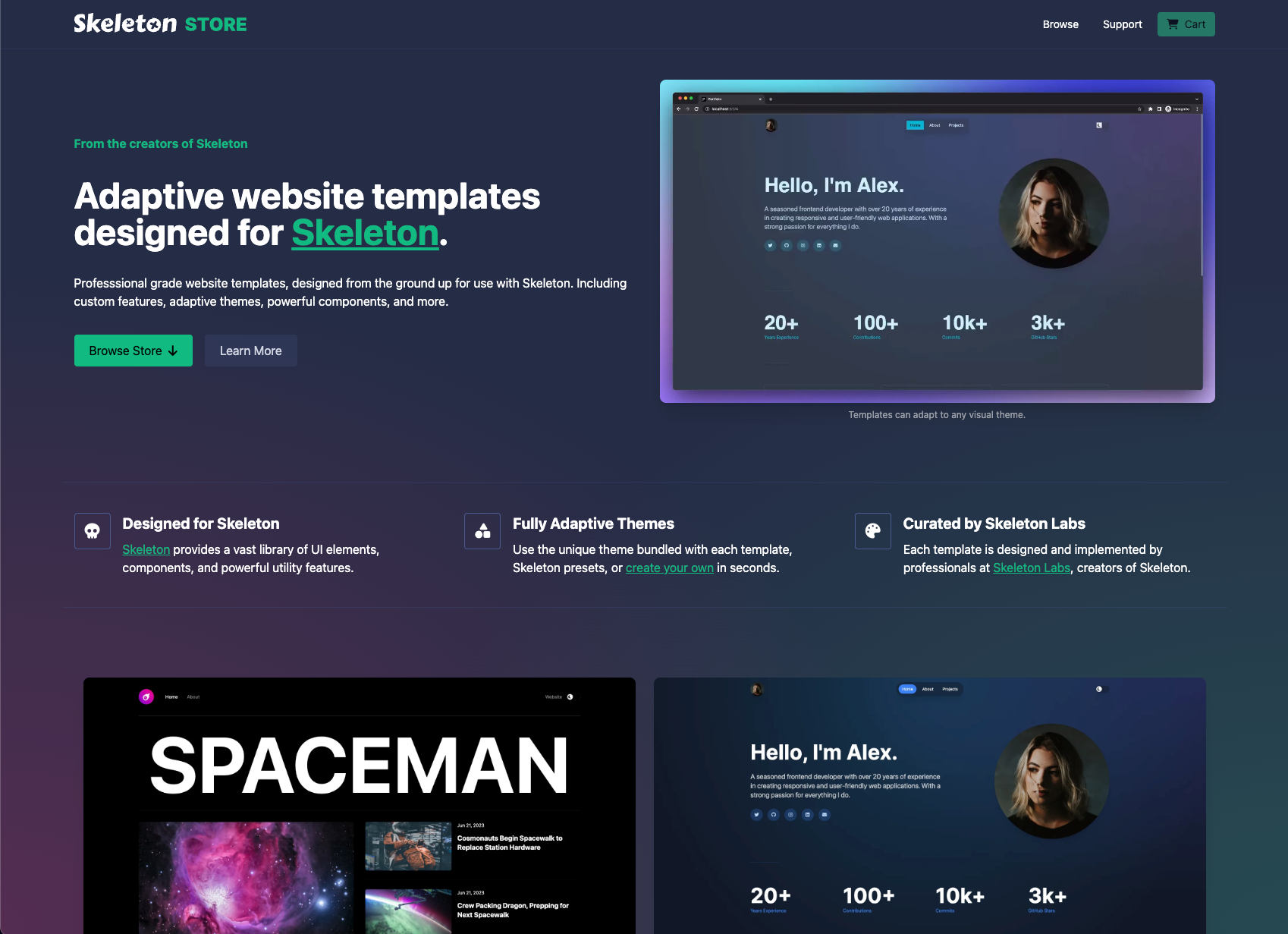 The Skeleton Store is now available! 🎉 · skeletonlabs skeleton · Discussion #1763 · GitHub