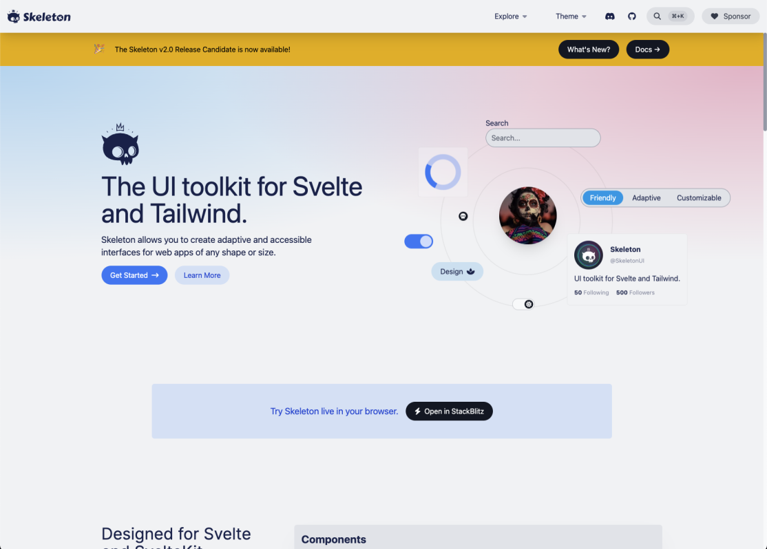 Add new v2 preset theme: Wintry · Issue #1901 · skeletonlabs/skeleton · GitHub