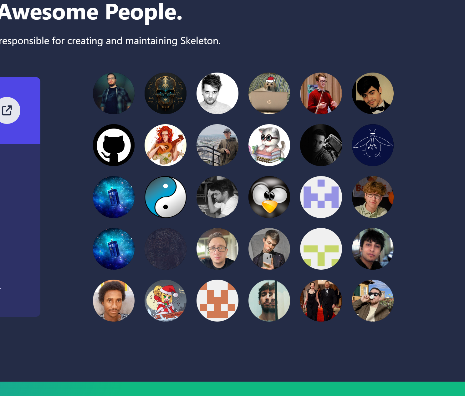 Filter GitHub sponsor users list on the homepage · Issue #2106 · skeletonlabs/skeleton · GitHub