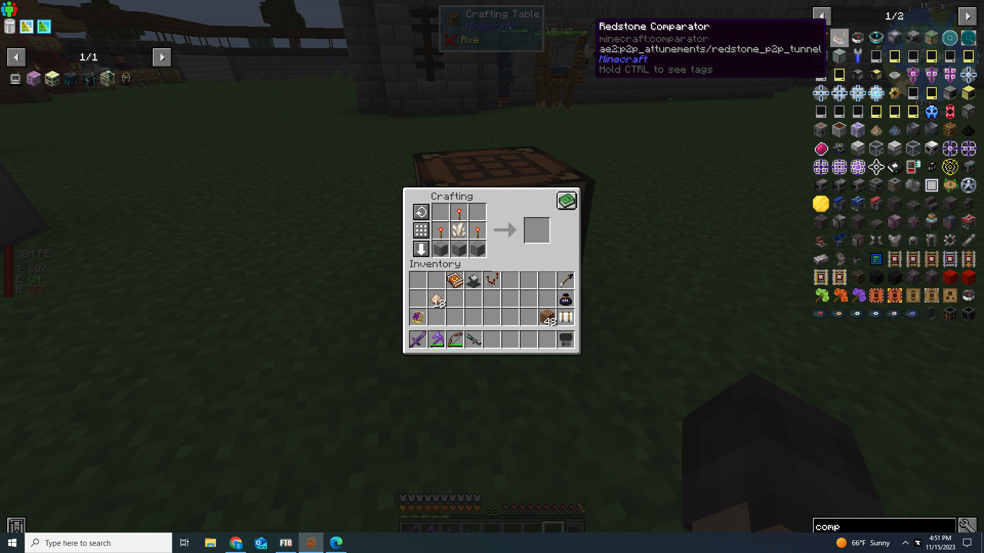Redstone Comparator Missing Recipe on V1.6.0 · Issue #4246 · FTBTeam/FTB-Modpack-Issues · GitHub