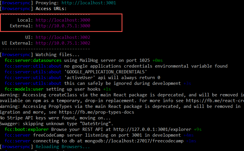 localhost://3000 returns: "Cannot GET /" · Issue #18101 · freeCodeCamp/freeCodeCamp · GitHub