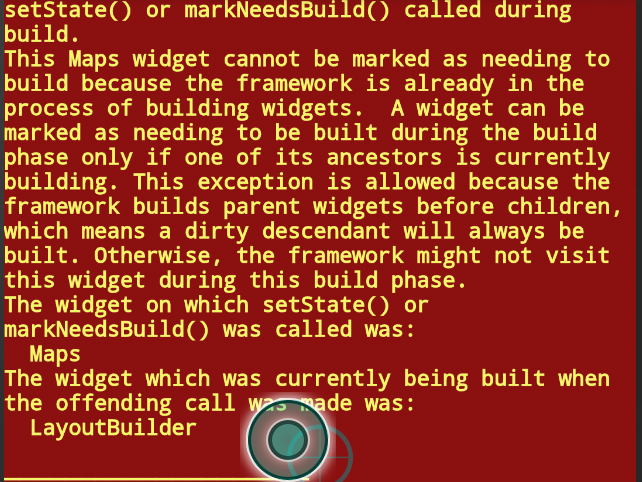 Crash when calling setState on onPositionChanged · Issue #374 · fleaflet/flutter_map · GitHub