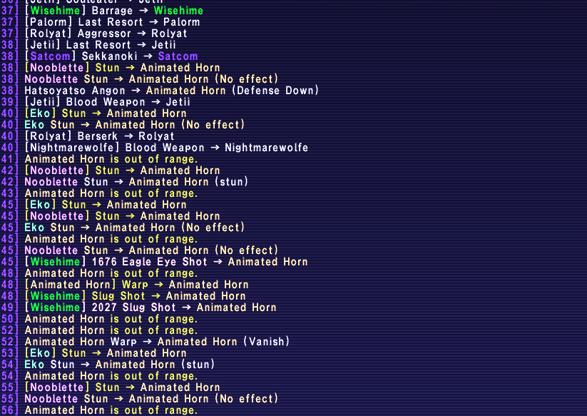 Dynamis - Xarcabard Animated horn not meleeable · Issue #5813 · EdenServer/community · GitHub