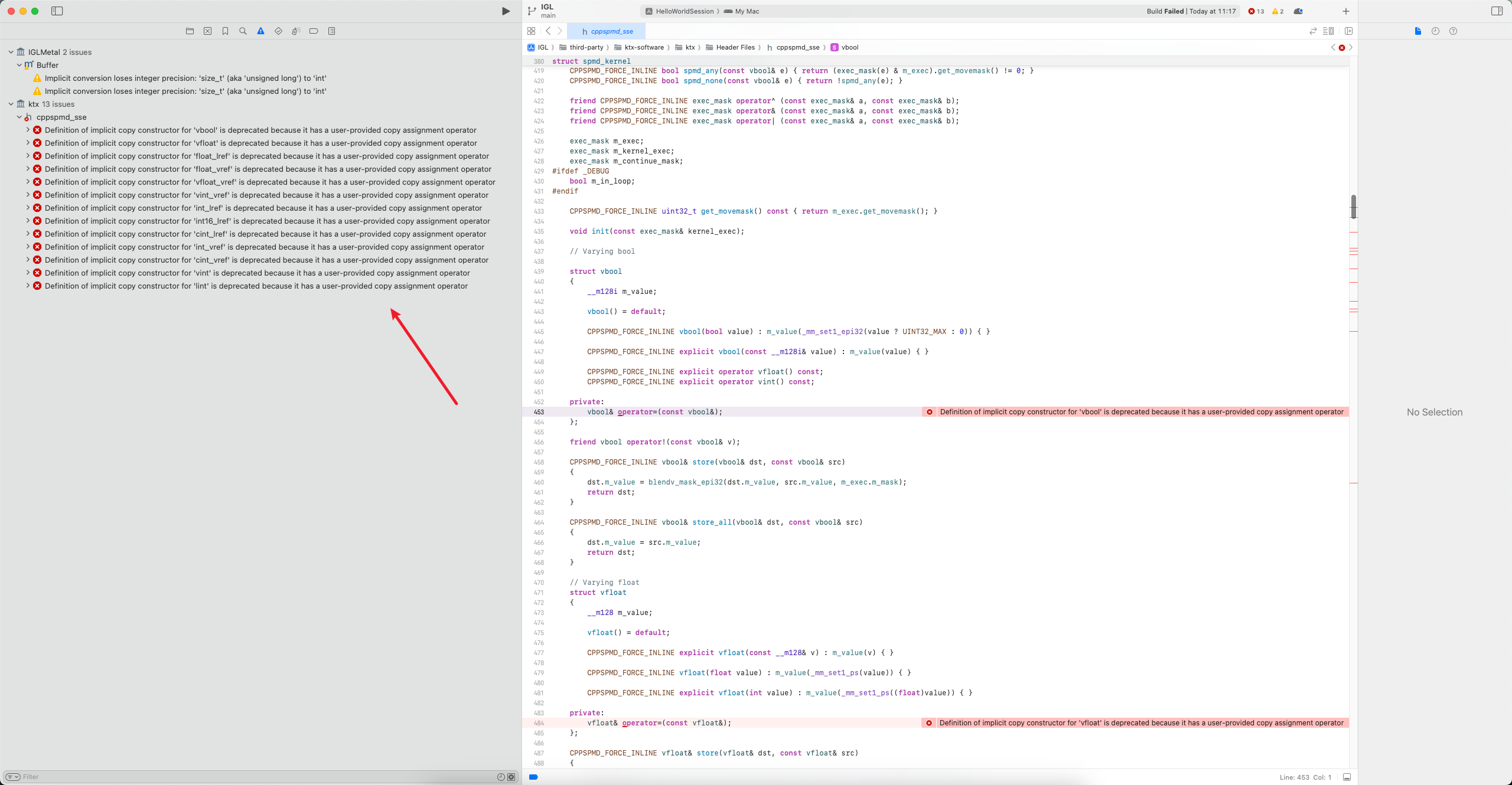 Compile Error Definition Of Implicit Copy Constructor For Vbool Is Deprecated · Issue 53