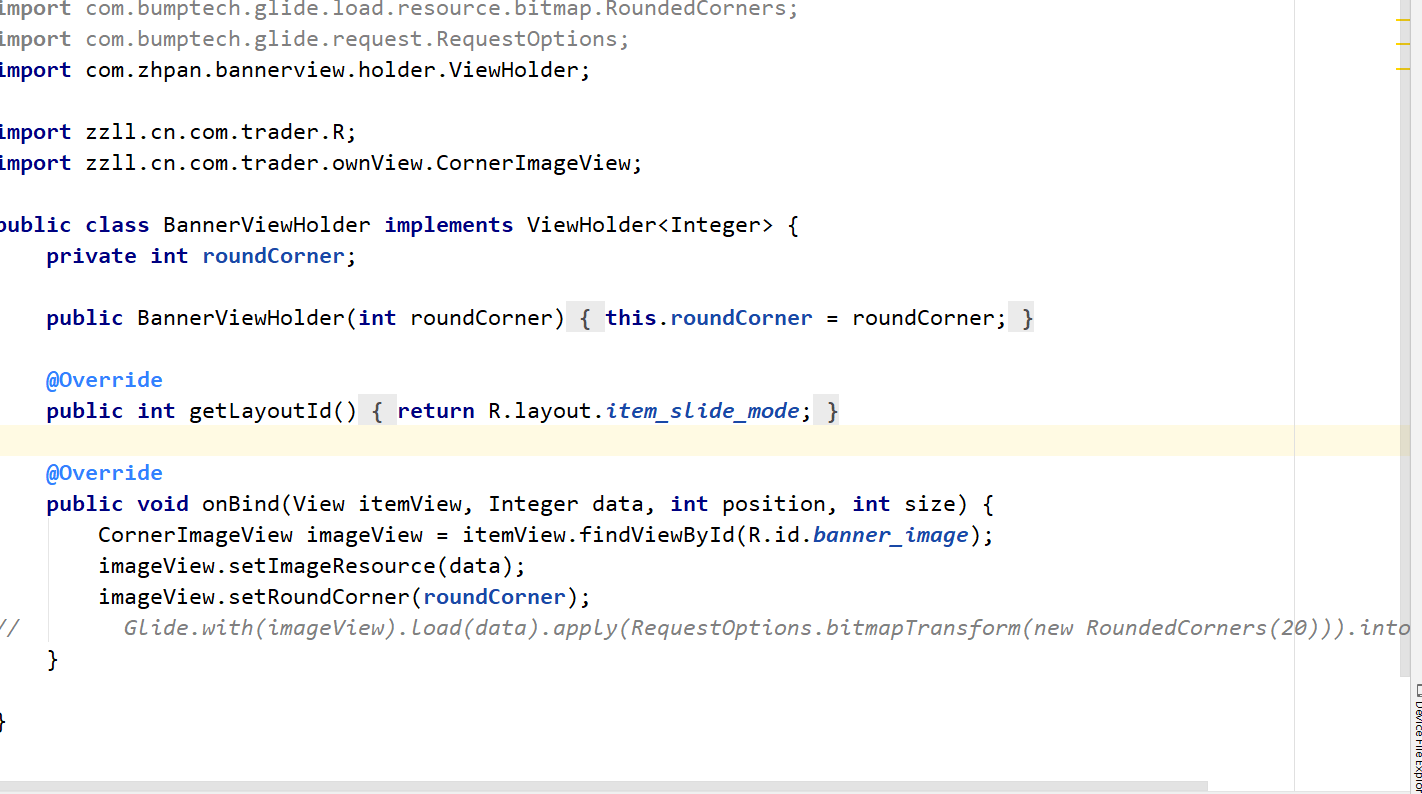大哥圆角问题 · Issue #88 · zhpanvip/BannerViewPager · GitHub
