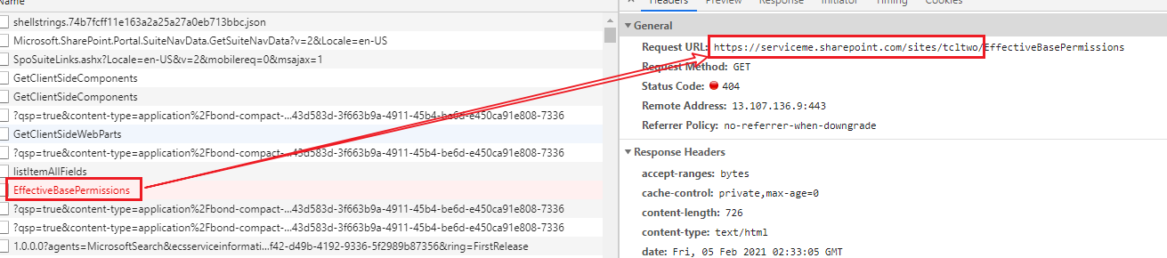 currentUserHasPermissions error when cross site. · Issue #1572 · pnp/pnpjs · GitHub
