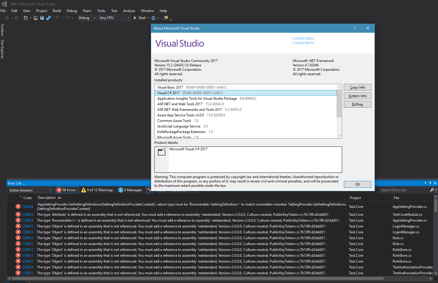 MVC SPA Template is broken · Issue #2493 · aspnetboilerplate/aspnetboilerplate · GitHub
