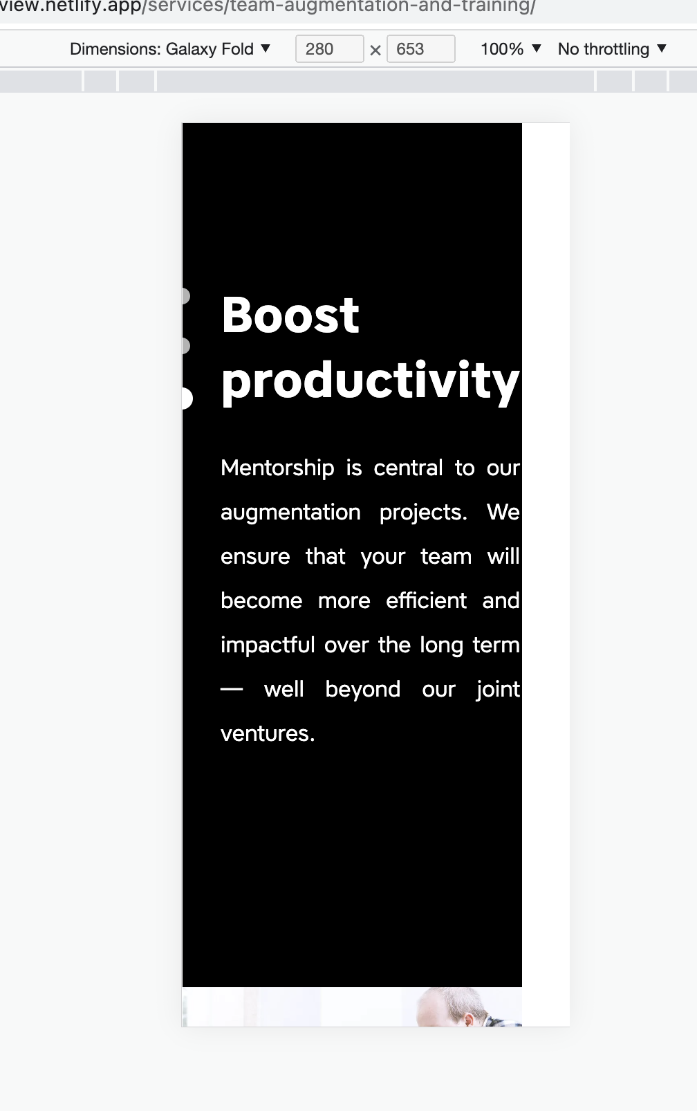 Some pages scroll horizontally on mobile · Issue #1859 · mainmatter/mainmatter.com · GitHub