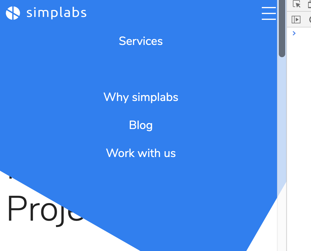 Hovering over items in the mobile menu hides items · Issue #504 ...