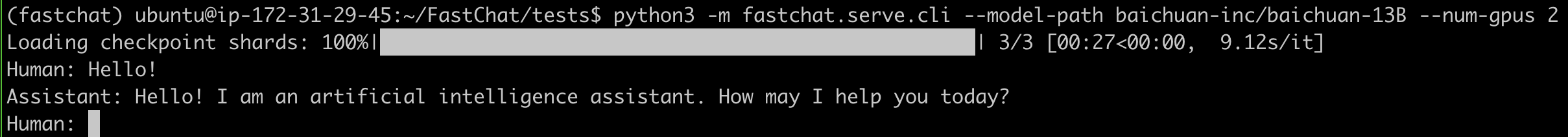加载Baichuan-13b-chat模型报错 · Issue #1920 · lm-sys/FastChat · GitHub