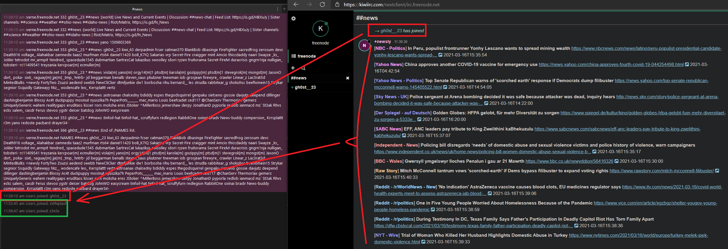 IRC - Issue joining channels starting with ## instead of # · Issue ...