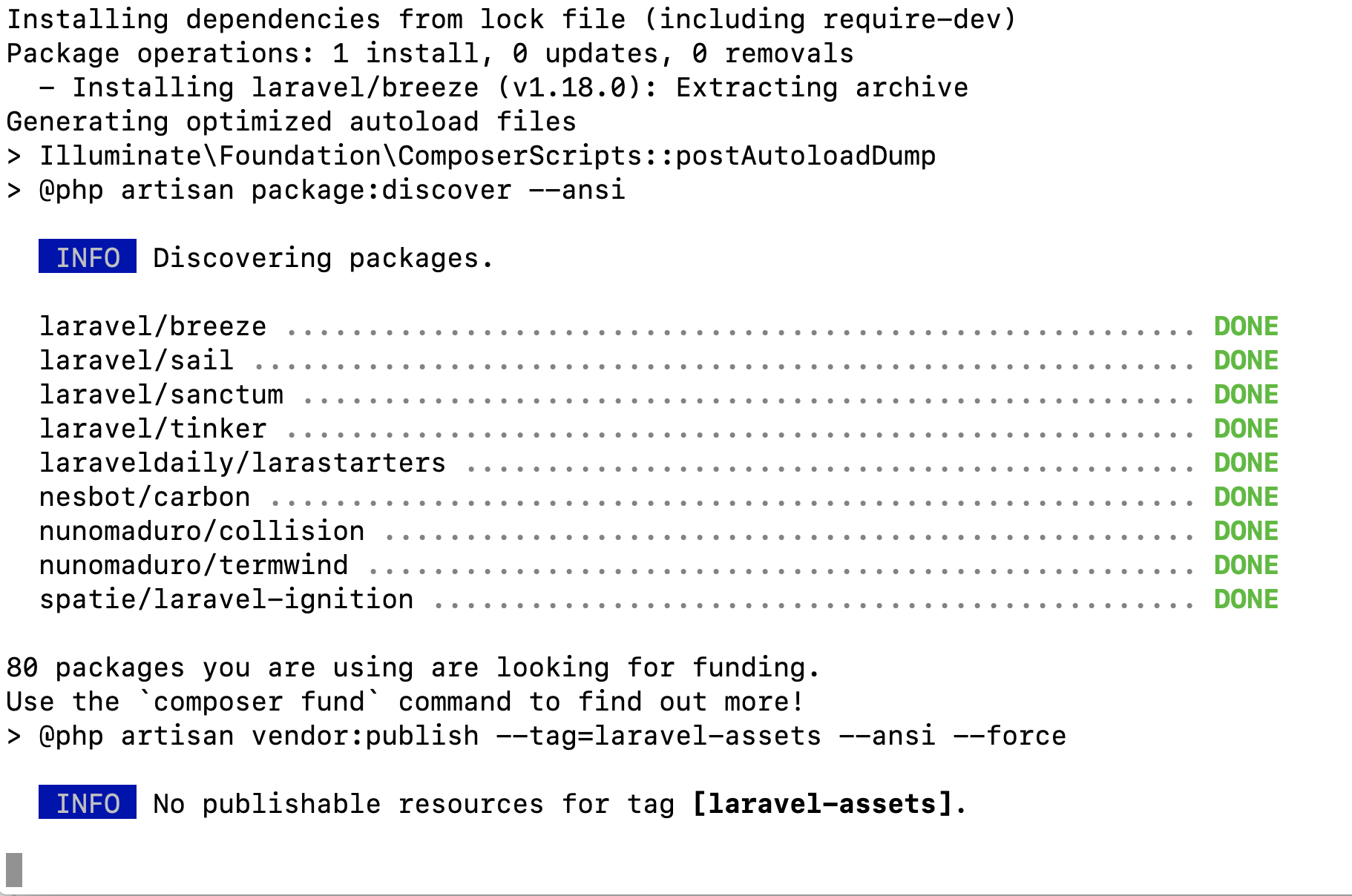 Brezze not working after run "php artisan larastarters:install" · Issue #110 · LaravelDaily ...