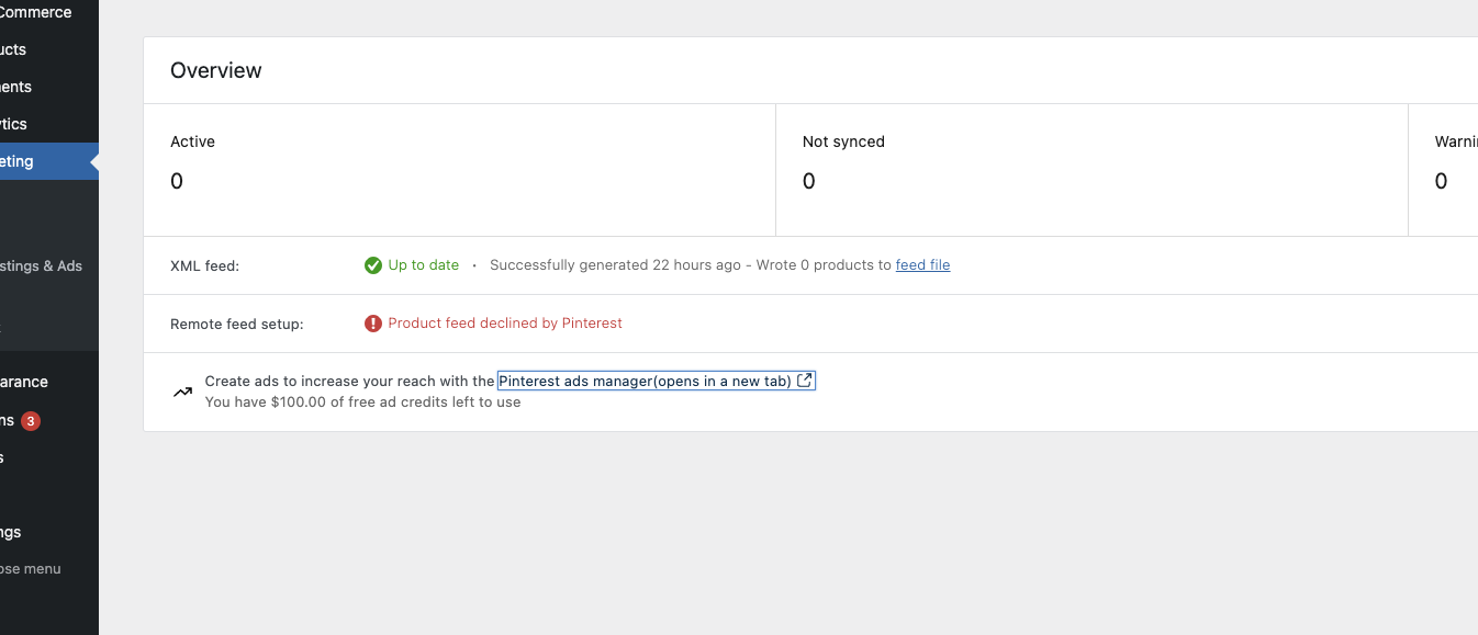 Donot count inactive coupon values while showing ads credit · Issue #601 · woocommerce/pinterest ...