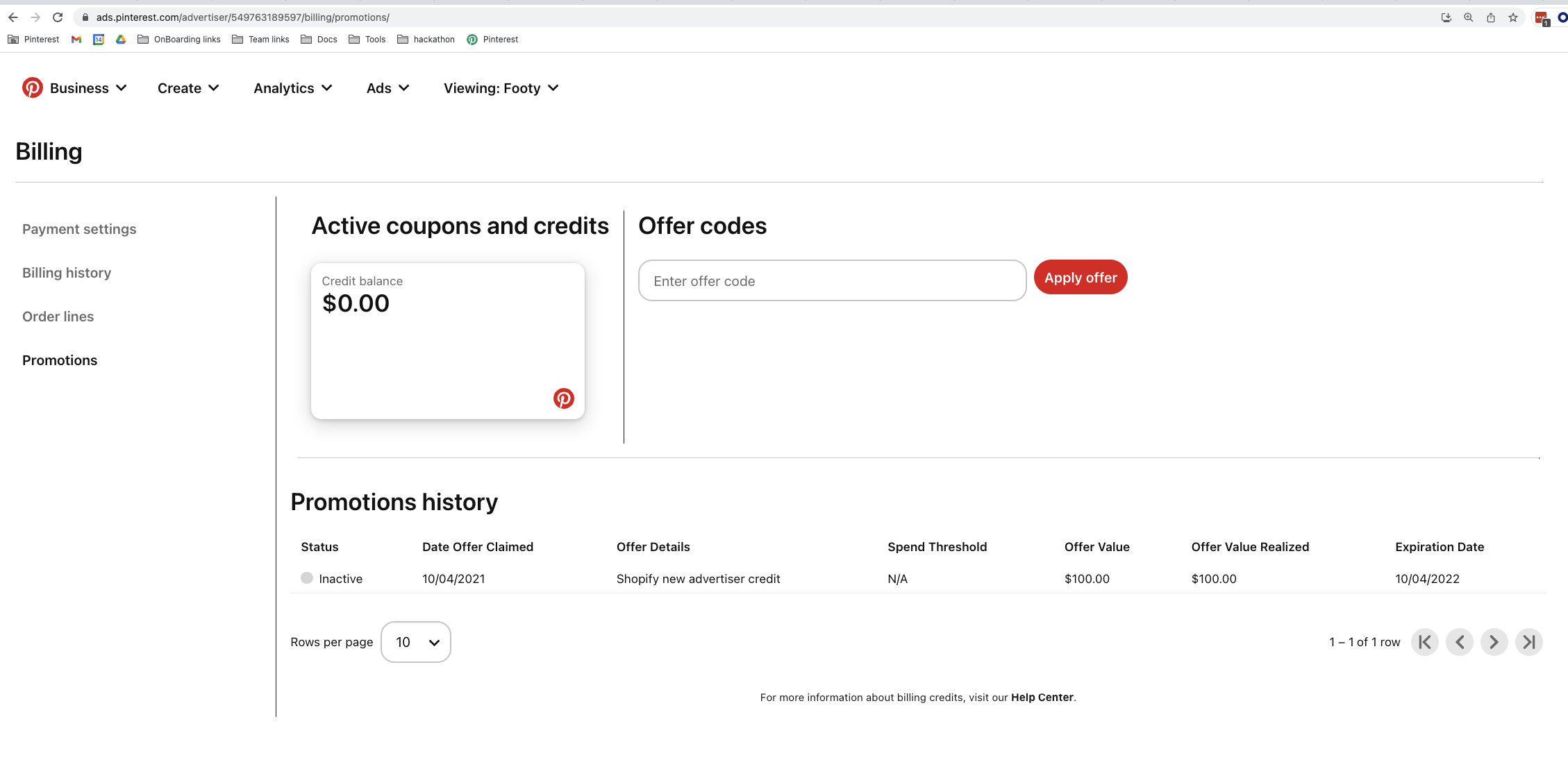 Donot count inactive coupon values while showing ads credit · Issue ...