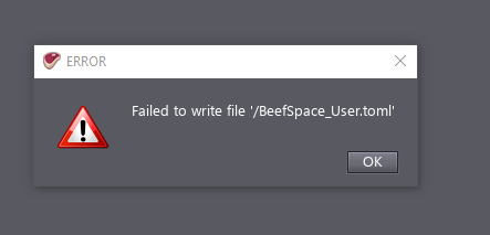 Beef IDE 0.4.23 Error popup after clicking 'Save All' · Issue #177 · beefytech/Beef · GitHub