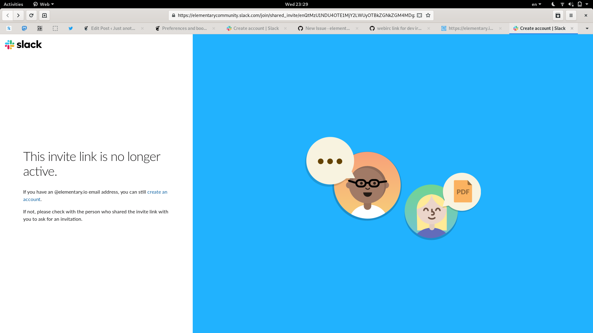 Slack links (community and translations) regularly expire · Issue #2255 ...