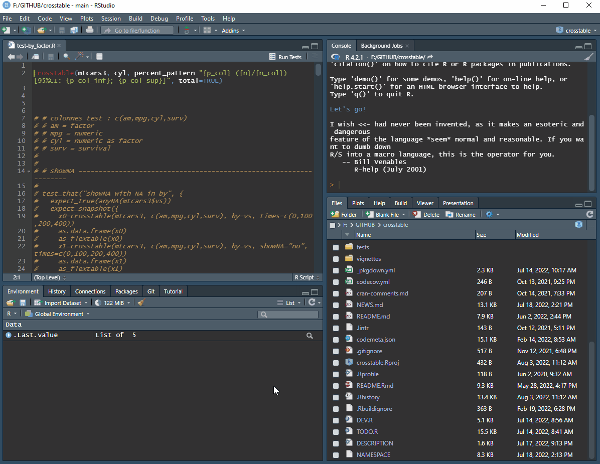 Clicking on the backtrace link in the build pane causes severe bugs · Issue #11697 · rstudio ...